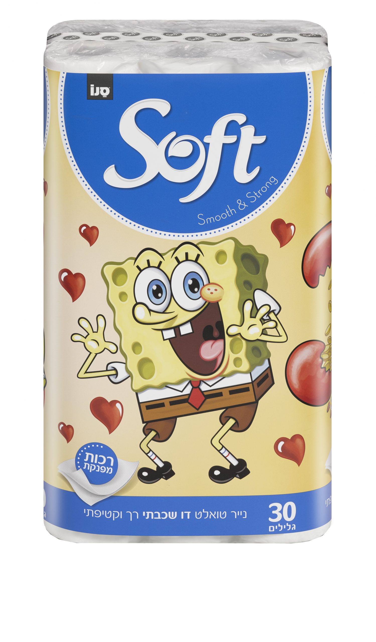 Sano Soft Sponge Bob Toilet Paper - Sano : Sano